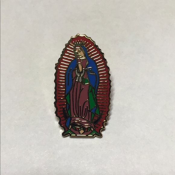 Jewelry | Virgin Mary Our Lady Of Guadalupe Enamel Hat Pin Nuestra ...